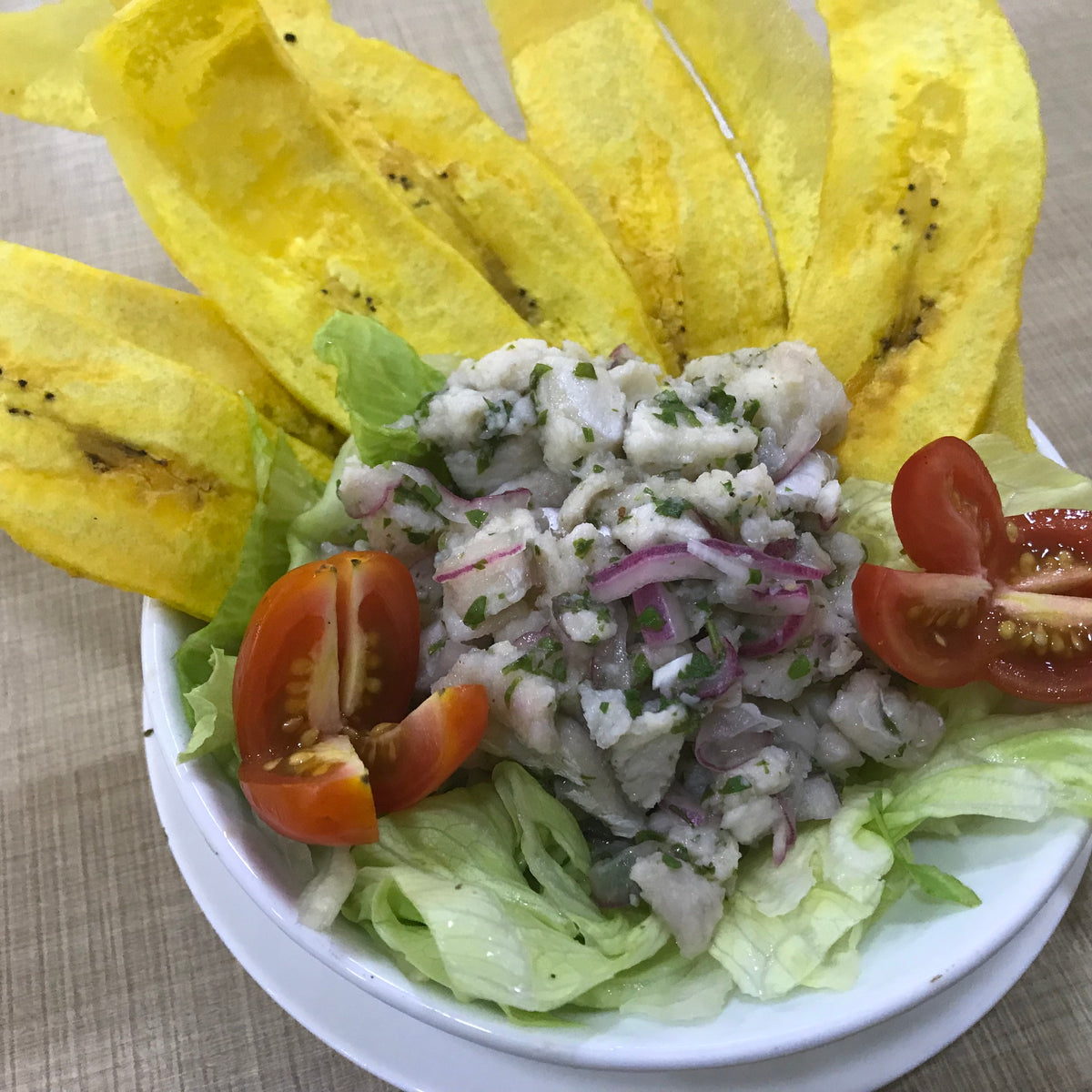 Ceviche de Corvina – Pita Pan Panamá